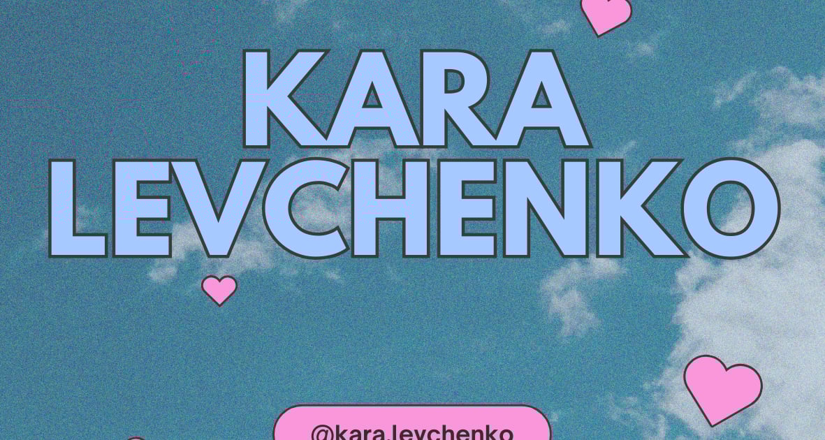 Kara Levchenko Sticker